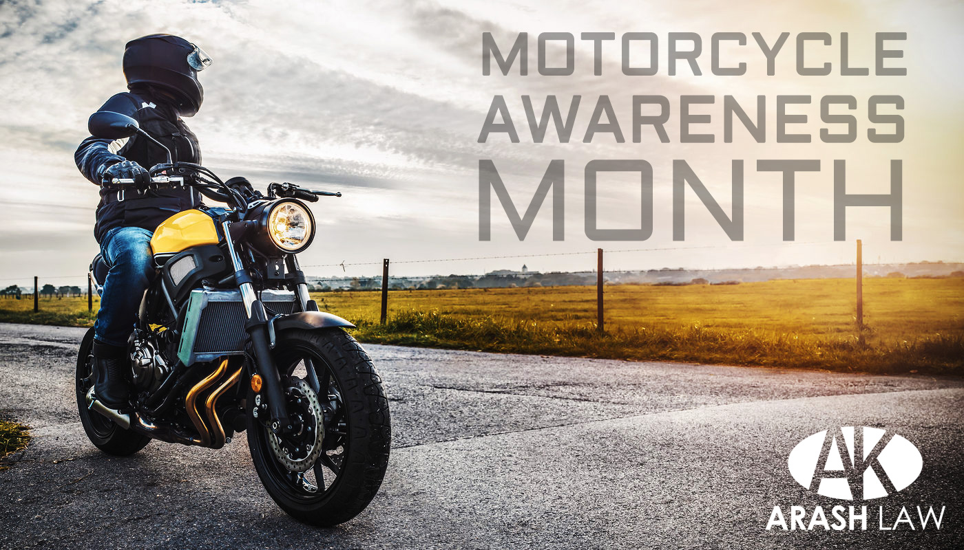 May Is Motorcycle Awareness Month - Tips to Share The Road